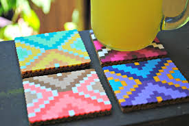 Perler Bead Coasters