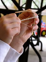 Q-Tip Bow and Arrows