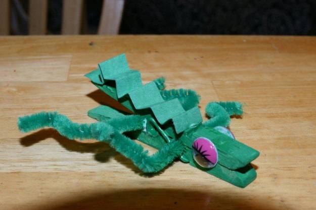 Clothespin Alligator